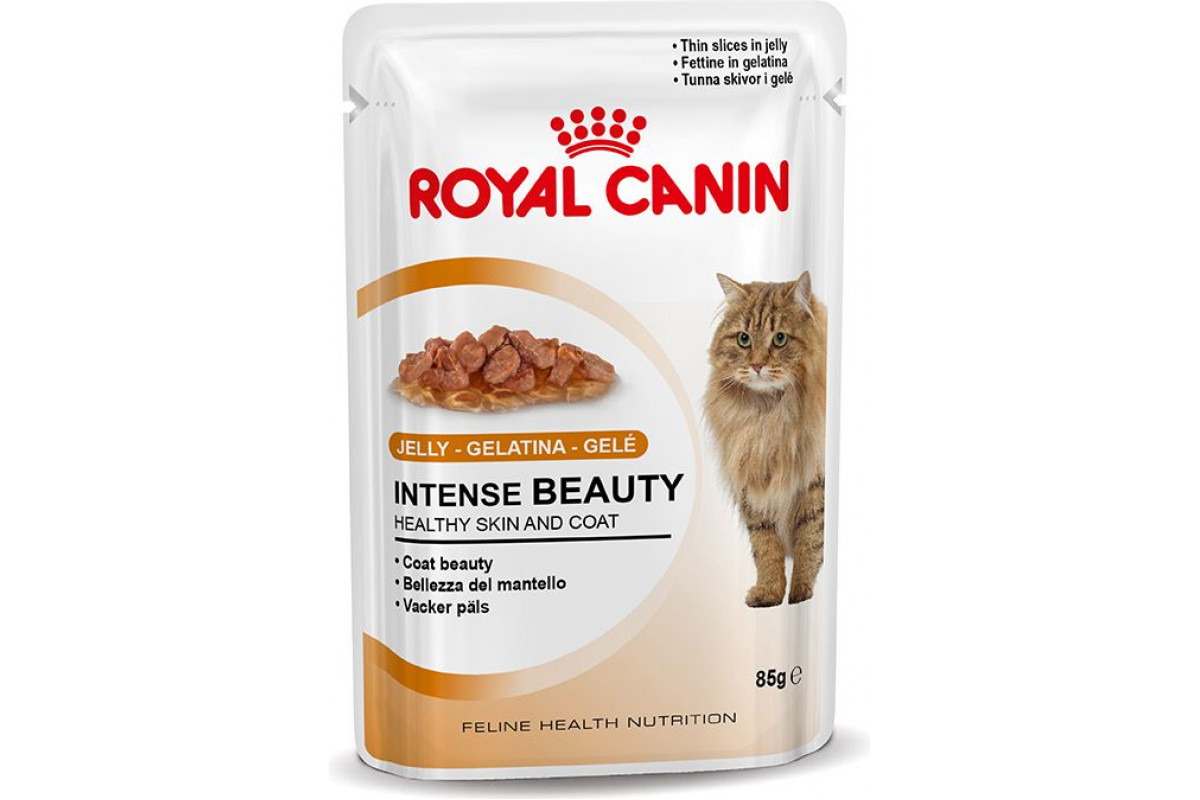 Royal Canin INTENSE BEAUTY JELLY 5x85G SACHET - OReol.eu